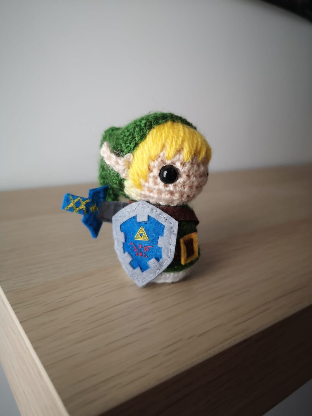 Mini Green Swordsman Amigurumi - Etsy