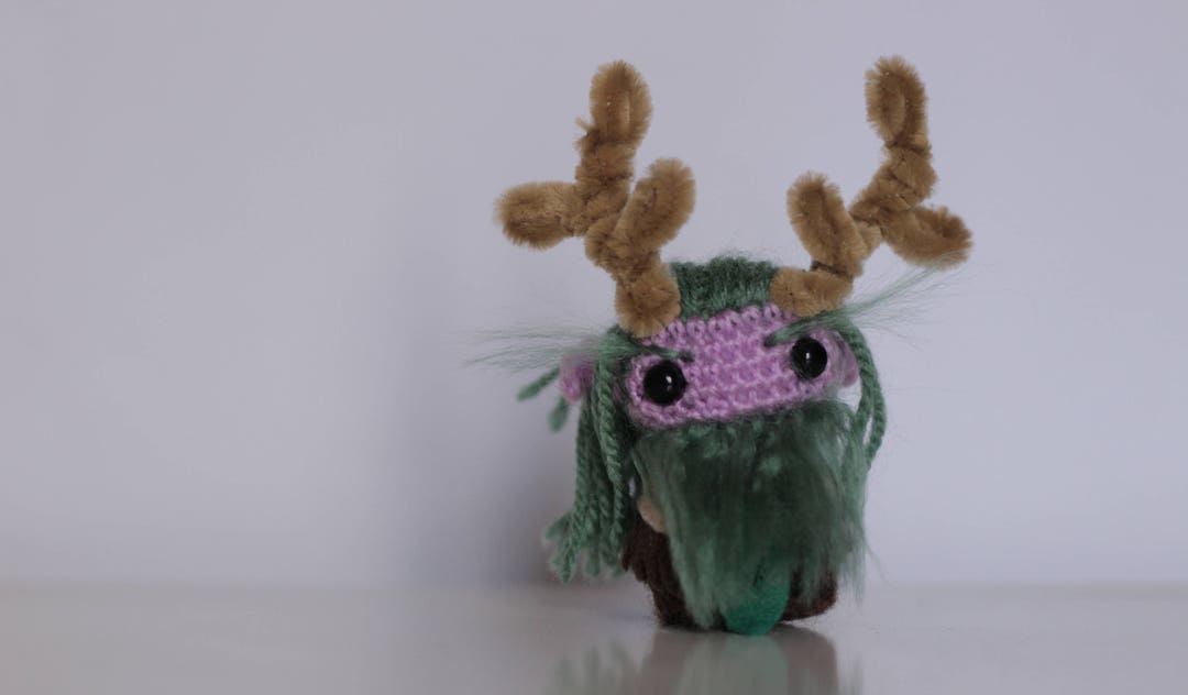 Mini Druid Elf Amigurumi - Etsy