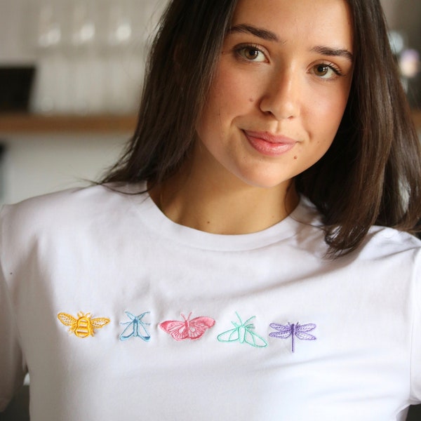 Embroidered Insect - Etsy