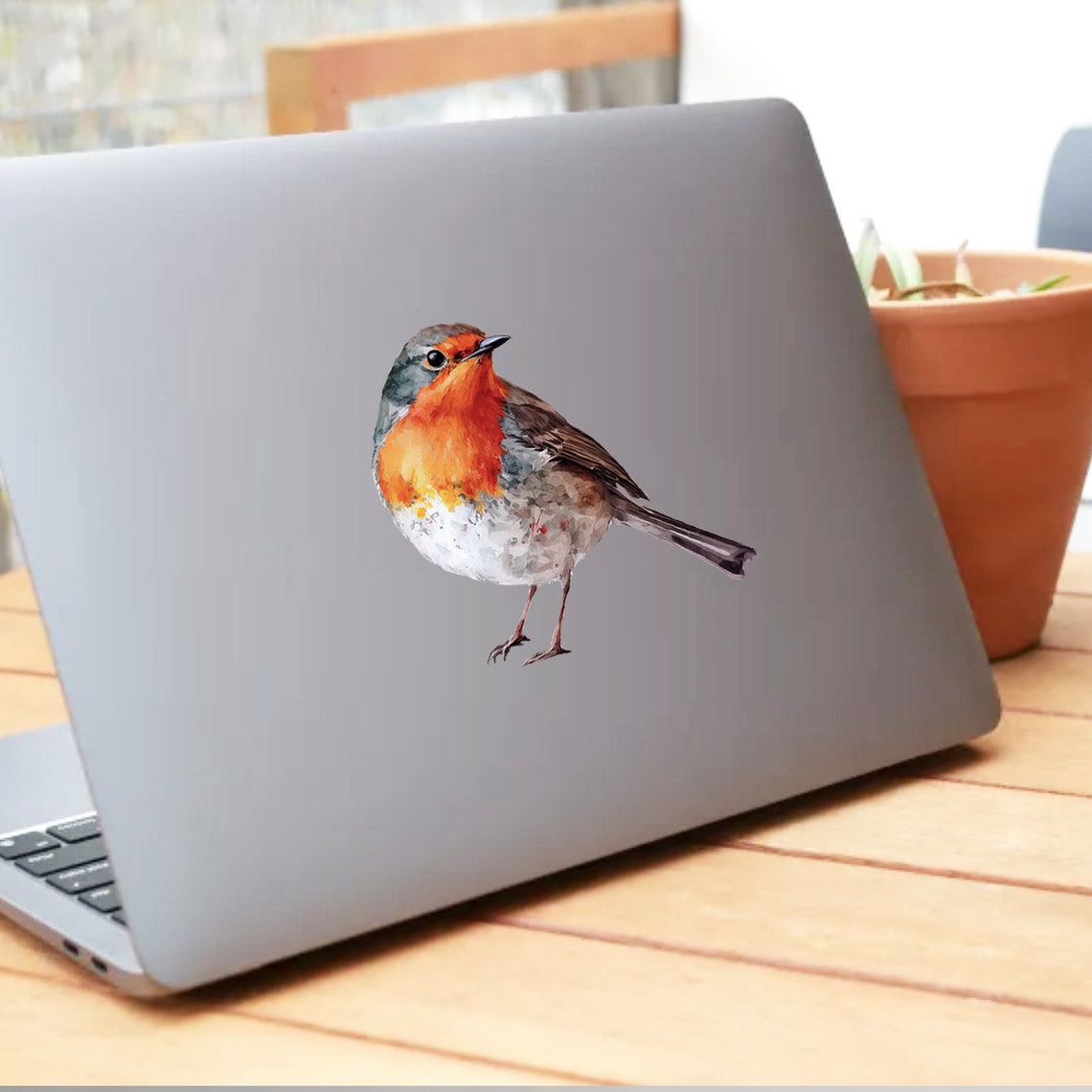 Robin Stickers Window Decal Gardener's Friend Wall - Etsy