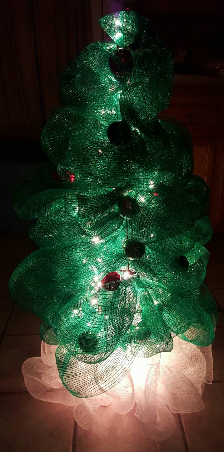 Mesh Christmas Tree - Etsy