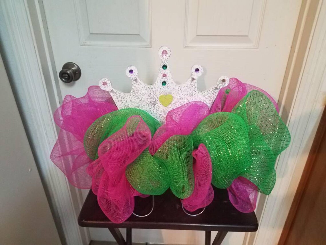Princess Birthday Headstone Saddle Wreath - Etsy