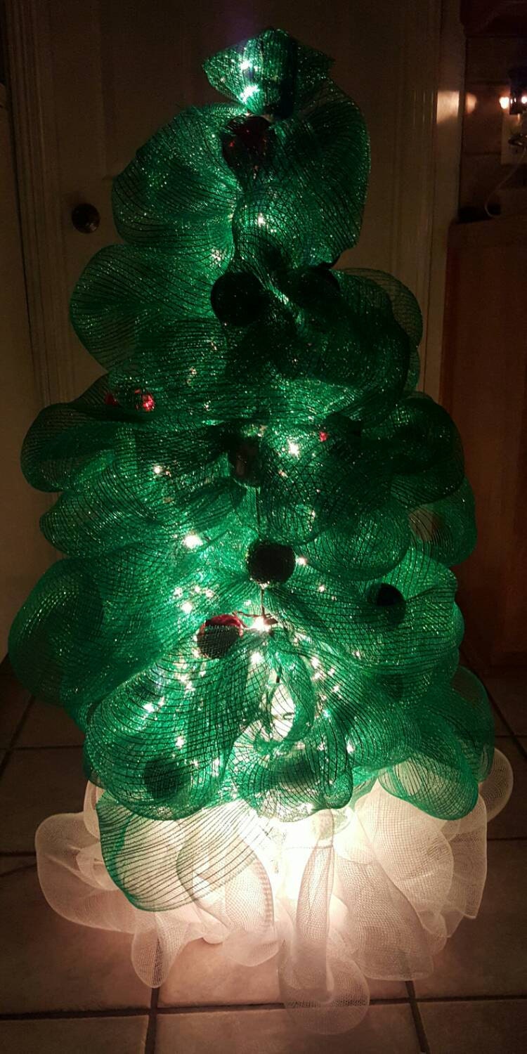 Mesh Christmas Tree - Etsy