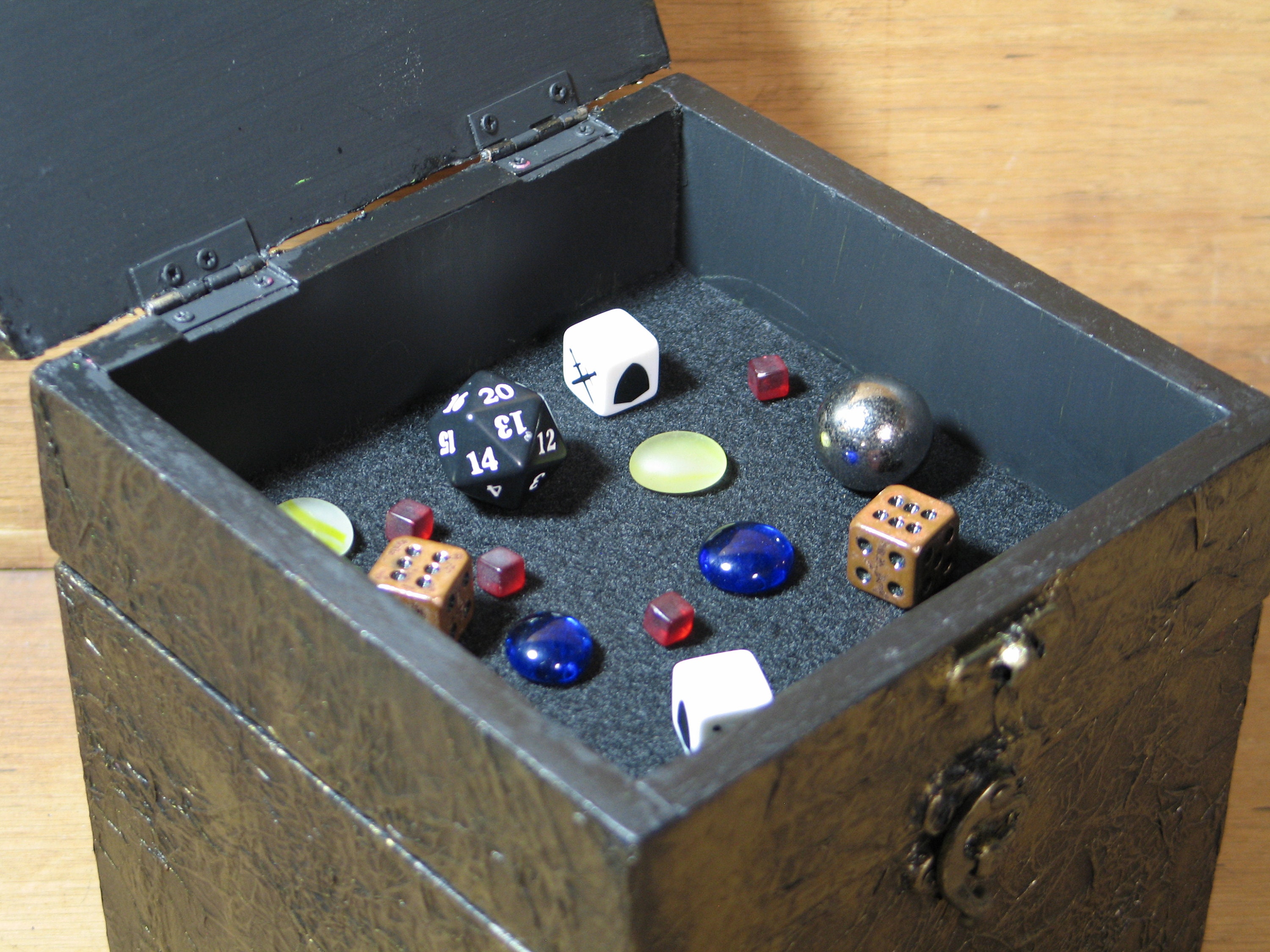 Dragons Handmade, Wooden, Deck Box, Trading Card Game, Dungeons ...