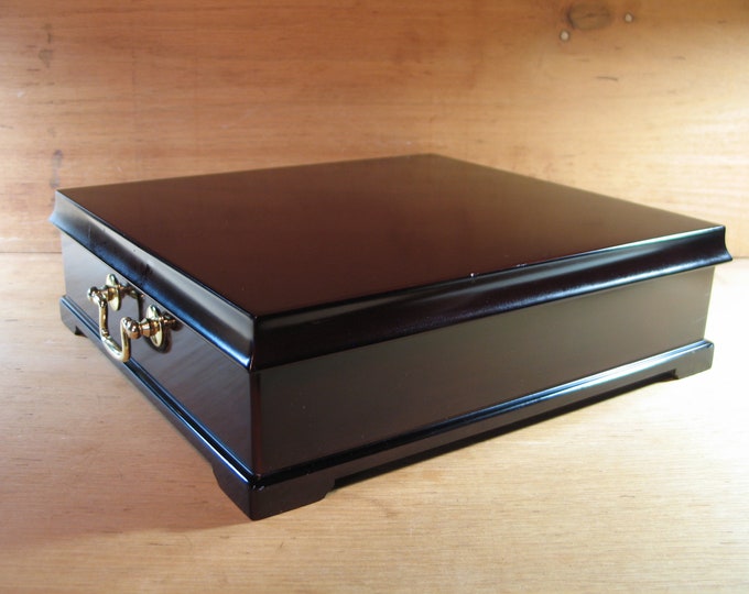 Vintage Bombay Company Wooden Tea Chest Caddy Jewelry Box - Etsy