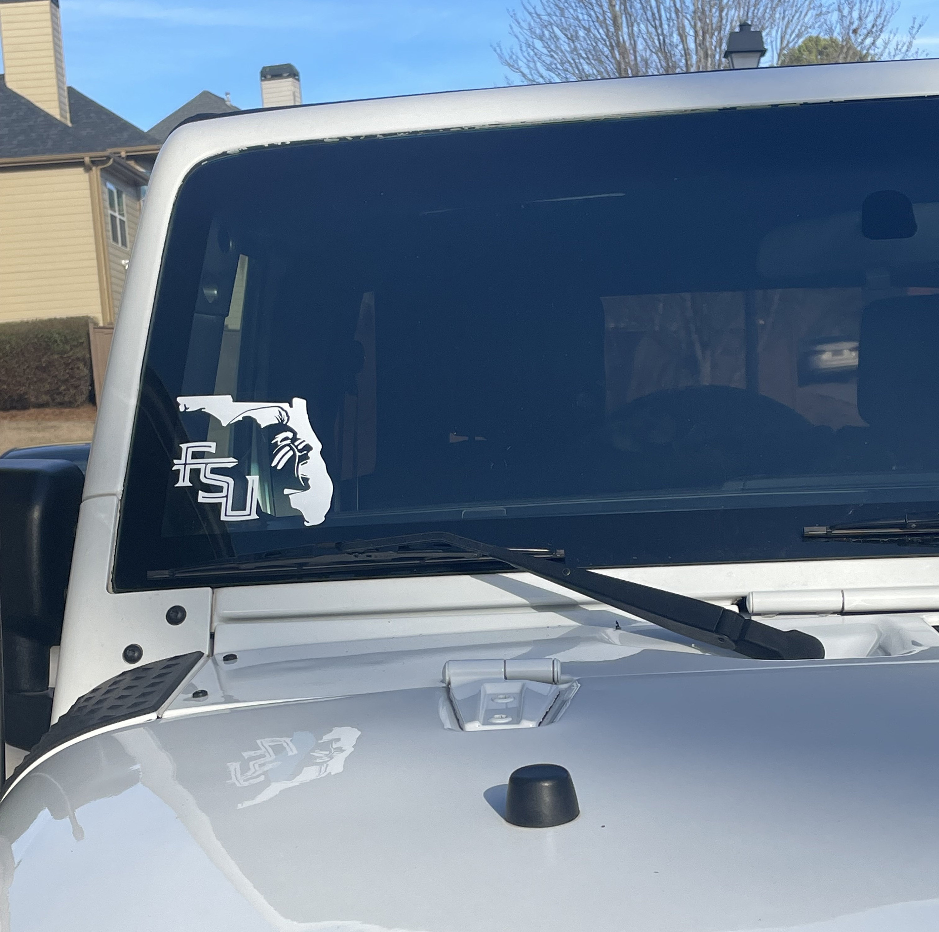 FSU Seminole Lady Florida State Decal - Etsy