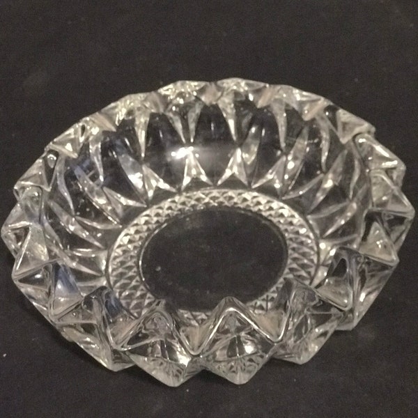 Cut Glass Tray - Etsy