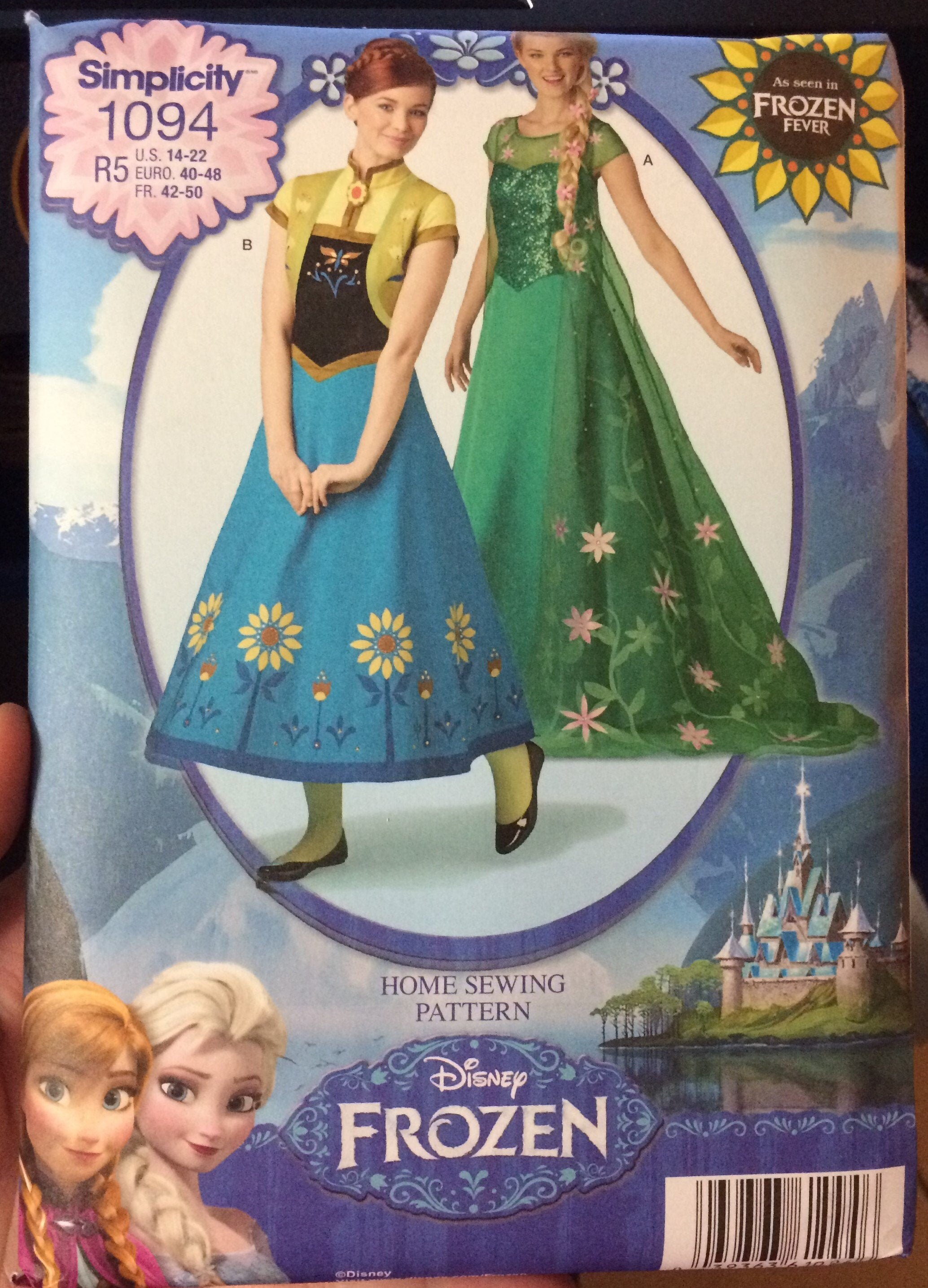 Simplistic Disney Frozen Pattern