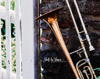 Trombone Wall Art - Etsy