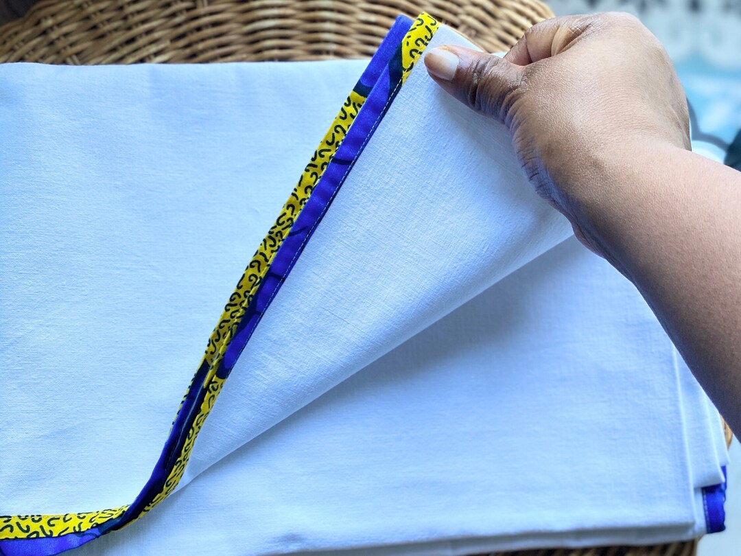 White African Tablecloth With Wax Patterns Handmade Wax Patterns ...