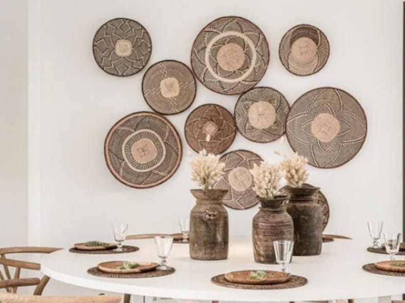 Authentic LARGE SIZE African Baskets Hand Woven Baskets - Etsy