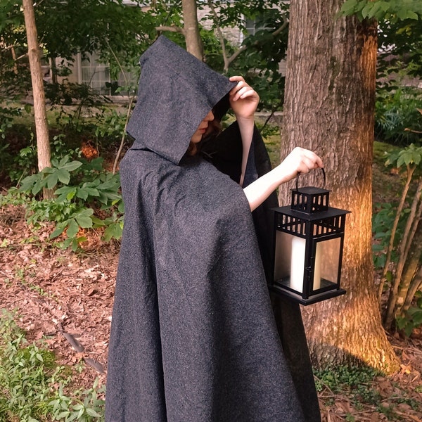 Hooded Cloak - Etsy