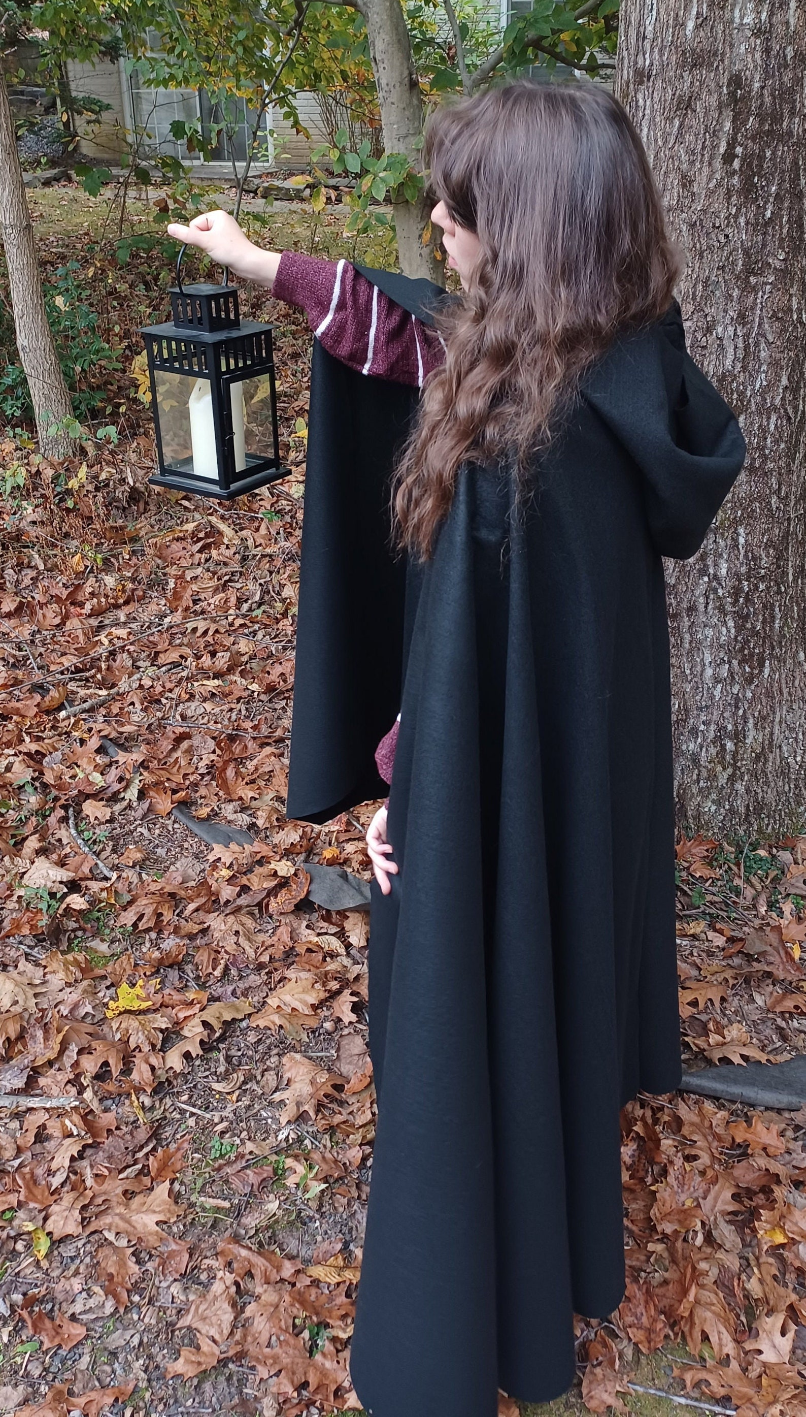 Felt Fabric Hooded Sleeveless Cloaks warm Thick Felt Fabric - Etsy