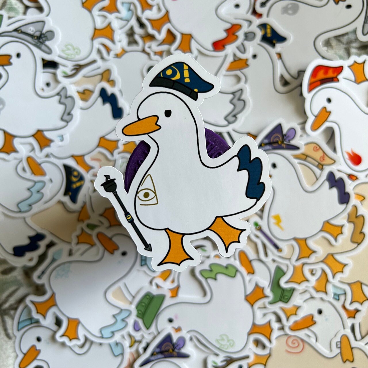 Wizard Duckie Stickers Wizard101 Theme Elements - Etsy