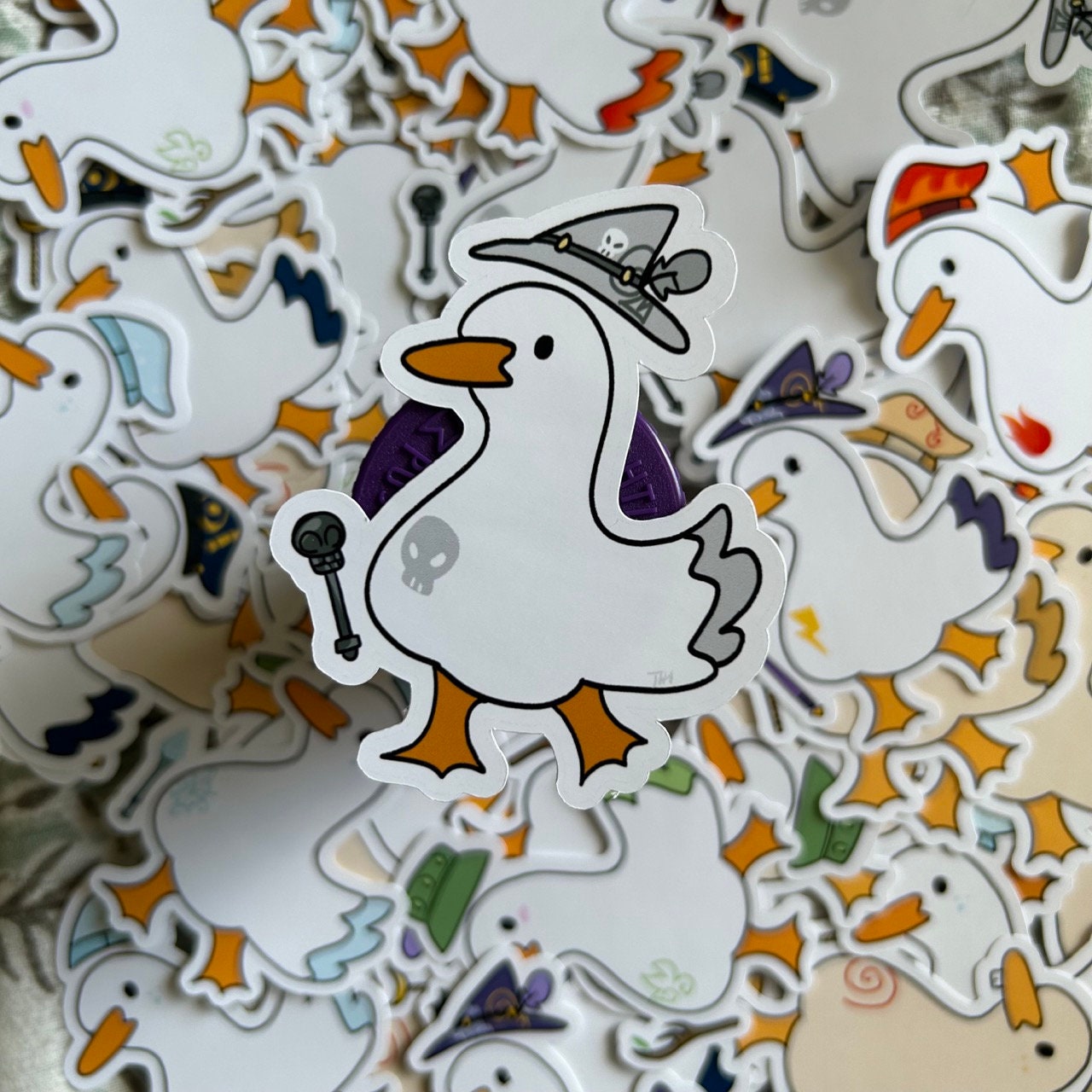Wizard Duckie Stickers Wizard101 Theme Elements - Etsy