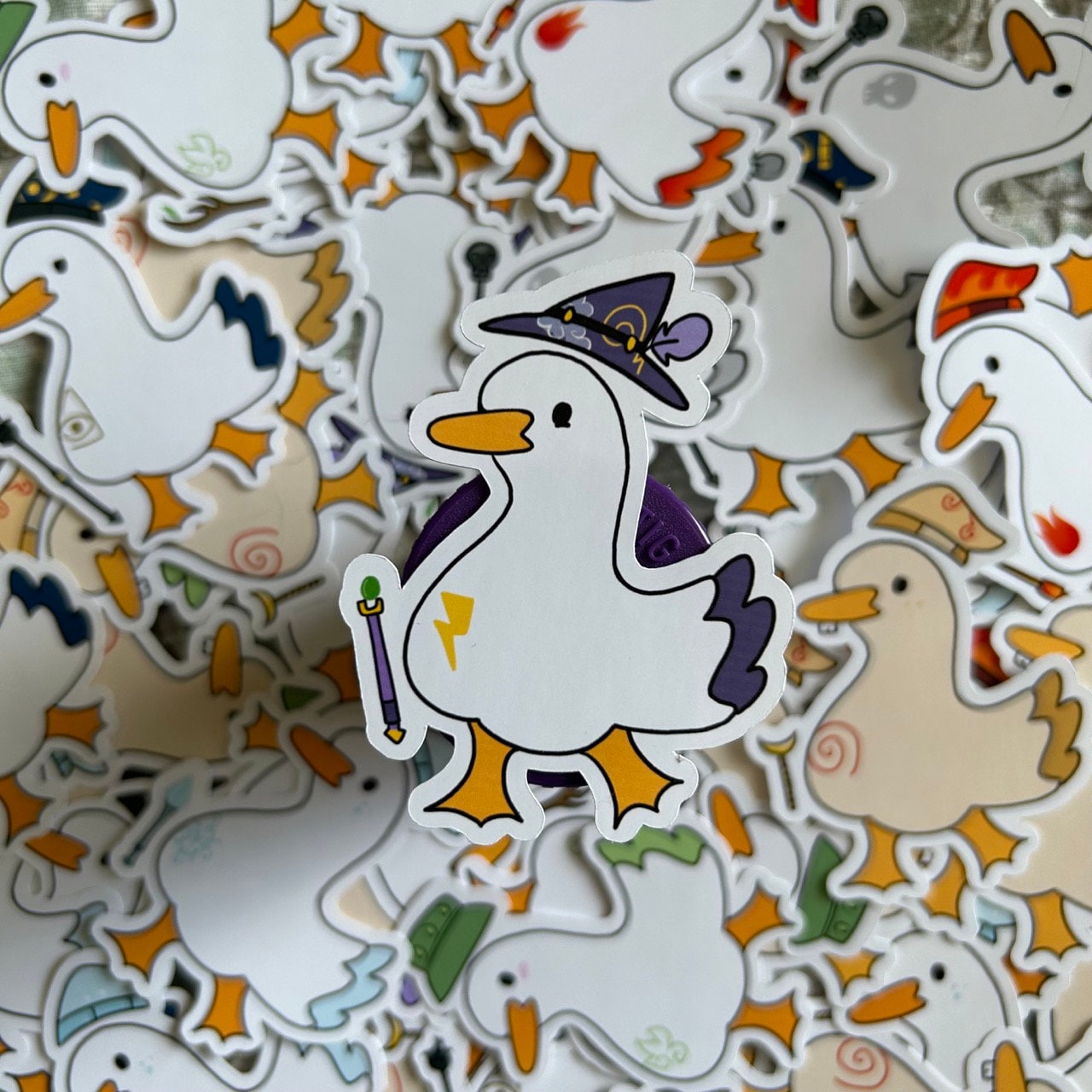 Wizard Duckie Stickers Wizard101 Theme Elements - Etsy