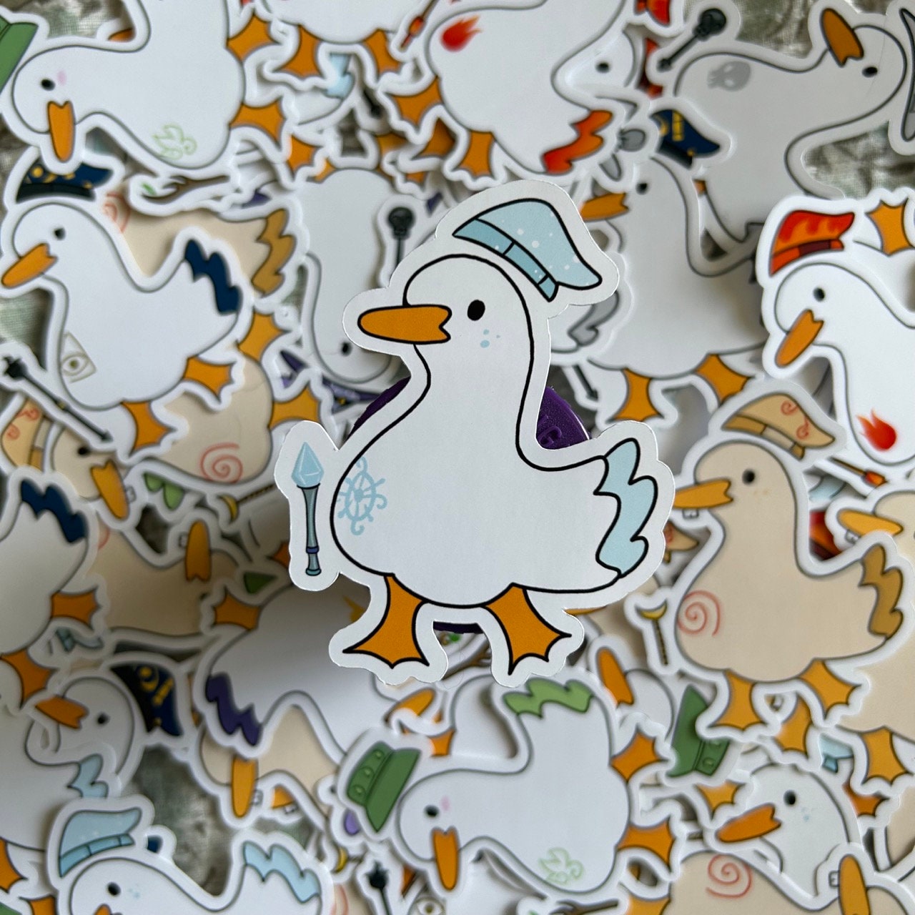 Wizard Duckie Stickers Wizard101 Theme Elements - Etsy