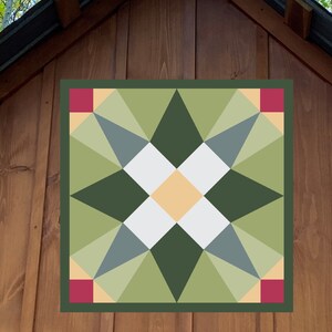 Mayflower Metal Barn Quilt, UV Resistant, Indoor Outdoor, Folk Art ...