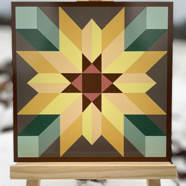 Sunflower Barn Quilt Pattern - Etsy