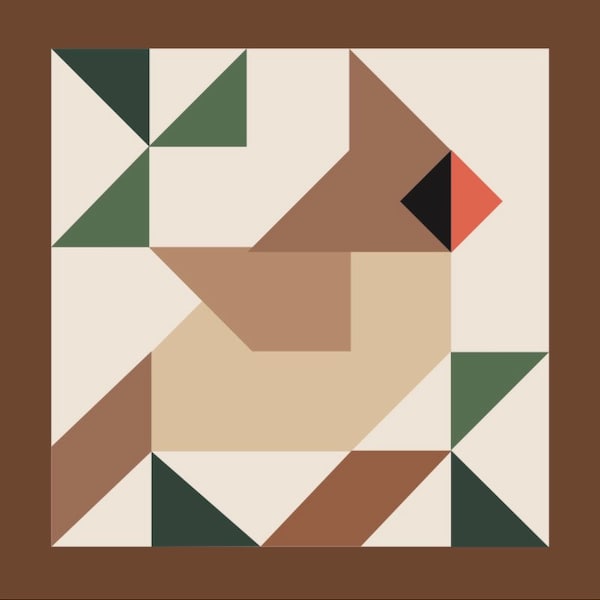 Cardinal Quilt Pattern - Etsy