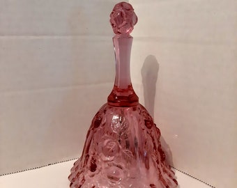 Fenton Pink Bell | Etsy