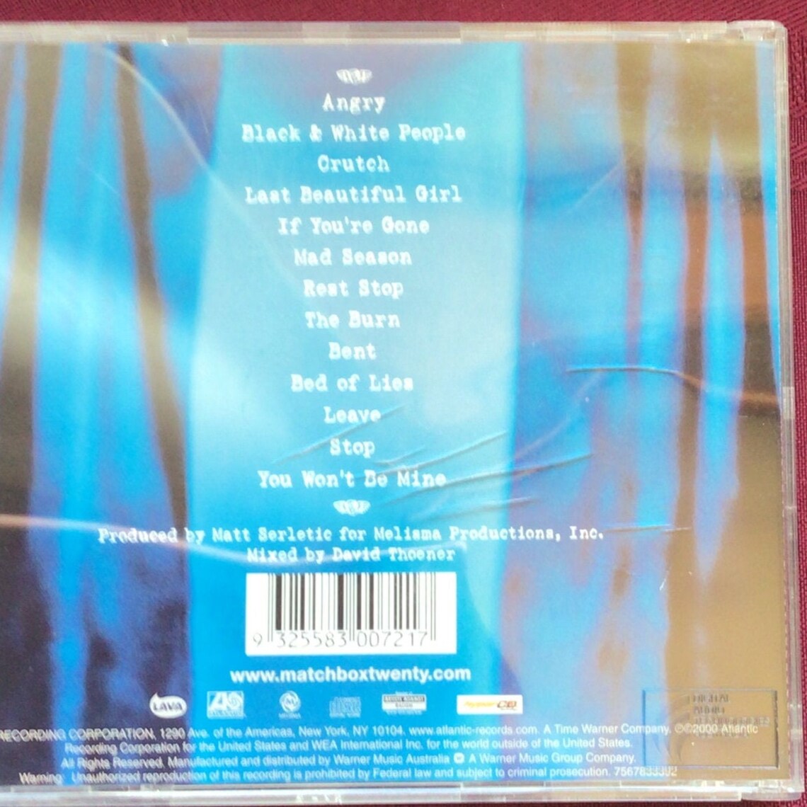 Matchbox Twenty Mad Season CD/ Alternative Rock/ Featuring - Etsy.de