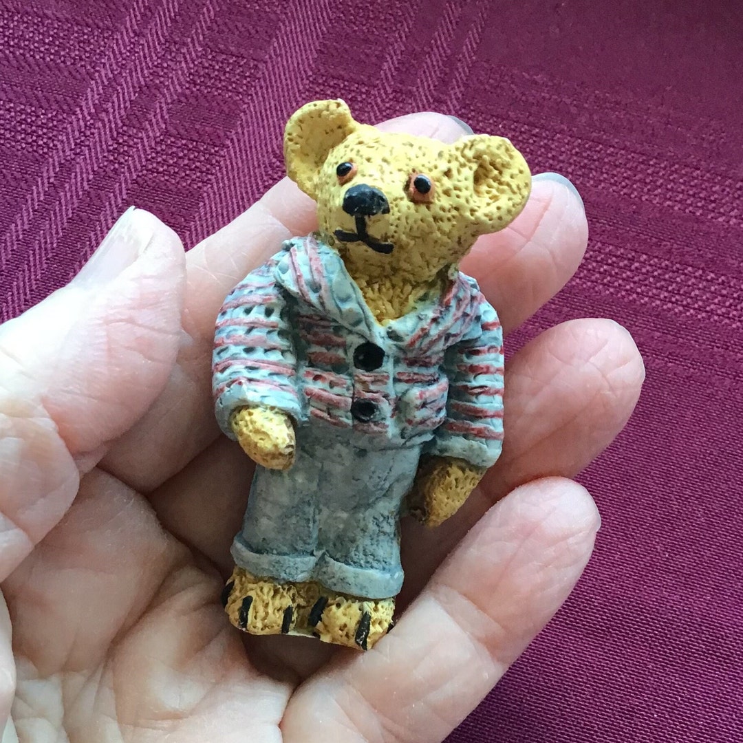 Vintage Colour Box Bear Miniature / Nolan Porridge Bear/ by Artist ...