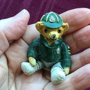 Vintage Colour Box Bear Miniature / Colin Bear/ by Artist Peter Fagan ...