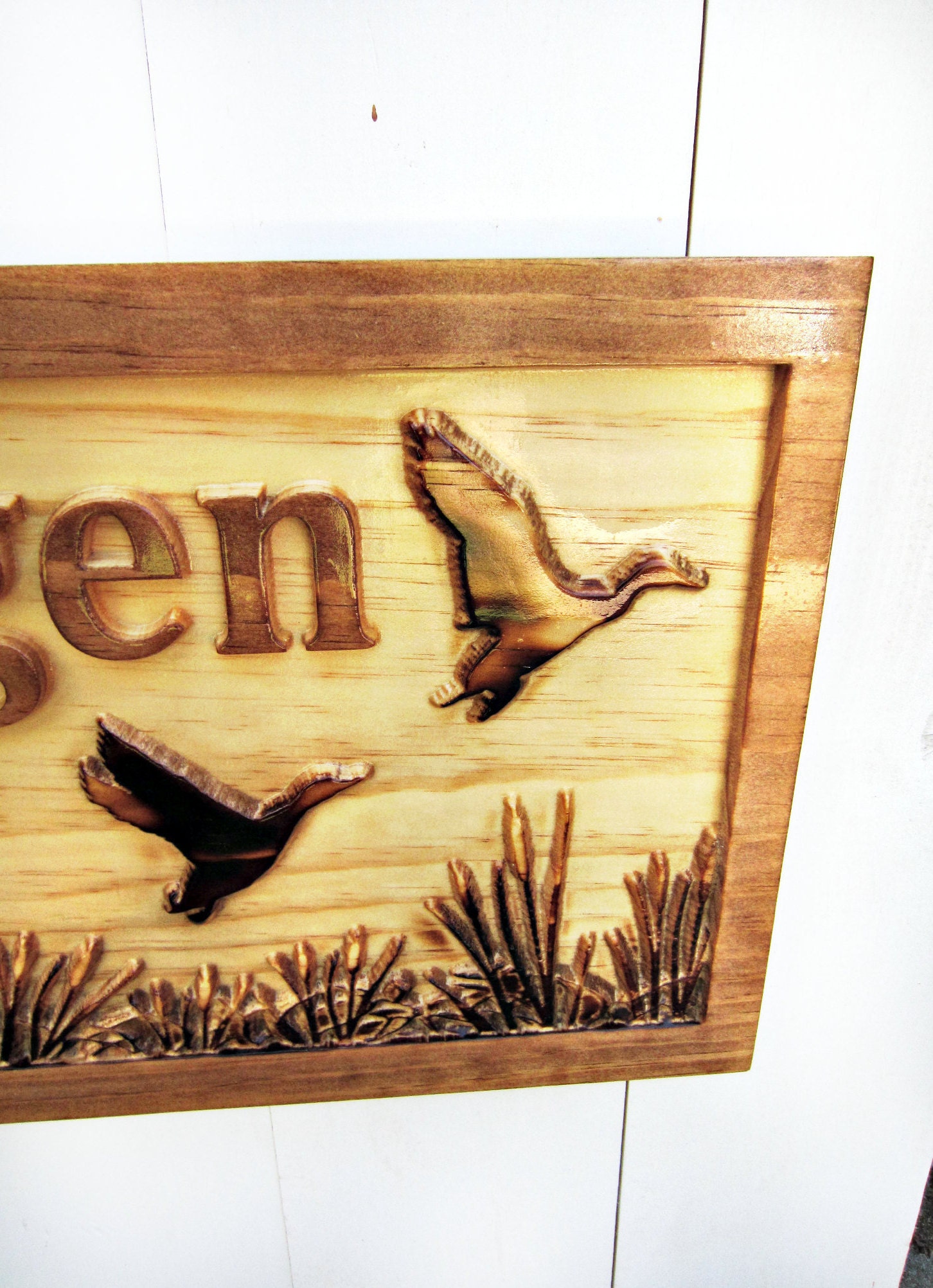 Personalized Duck Hunting Sign Mens Hunting Gift Fathers Day - Etsy