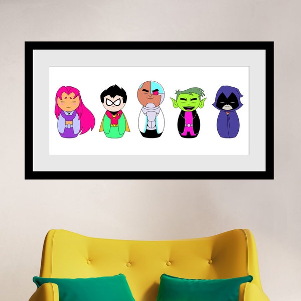 Teen Titans Go - Etsy