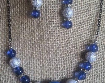 Royal blue set | Etsy