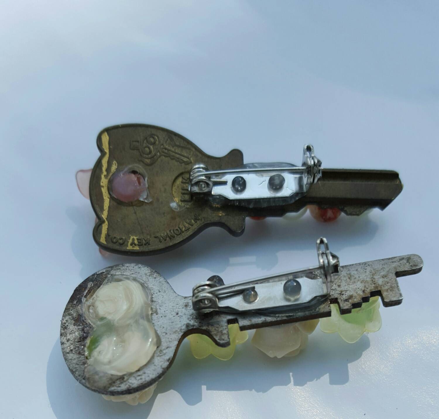 Upcycled Keys to Jewelry Pins - Etsy