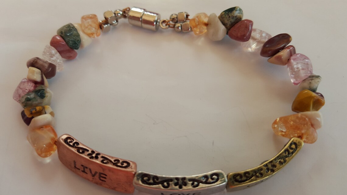 Live Love Laugh Bracelet - Etsy
