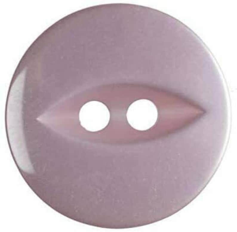Pack of 100 - Round Fish Eye Buttons - (14mm Wide) by Simply Sew Crafty ...