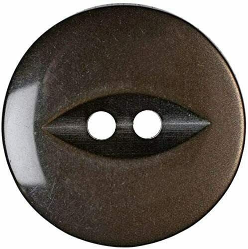 Pack of 100 Round Fish Eye Buttons 14mm Wide by Simply - Etsy UK