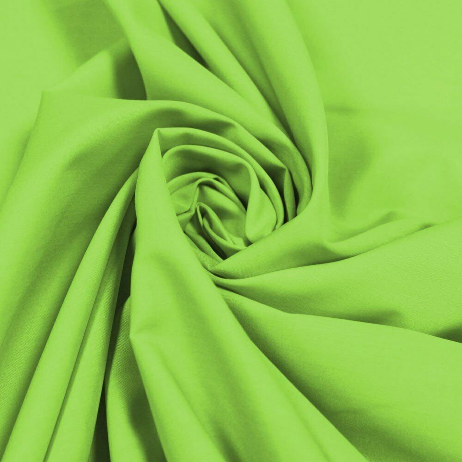 Plain Colour Polycotton Fabric Sheeting by the Metre or Half, 115cm ...