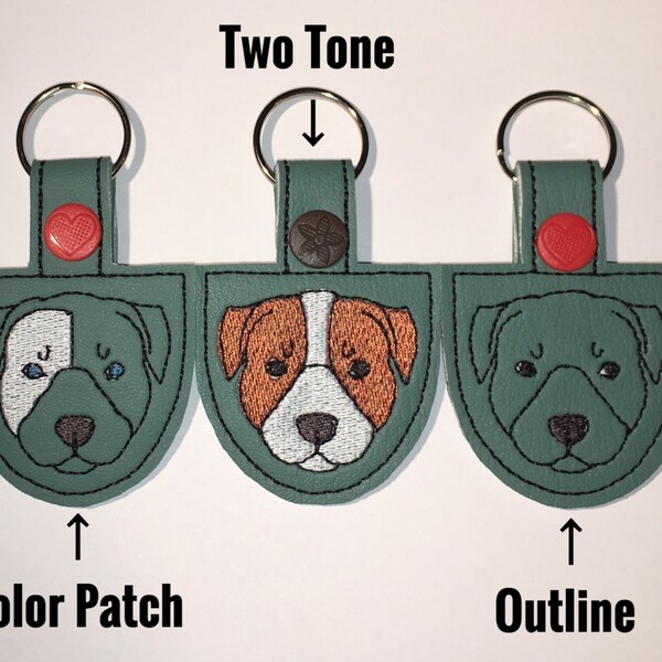 Snap Tab Embroidery File - Etsy