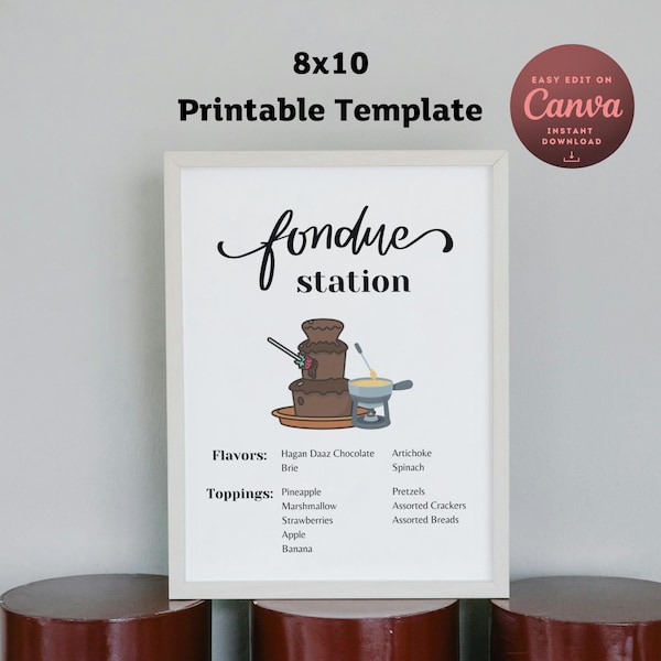 Fondue Sign - Etsy