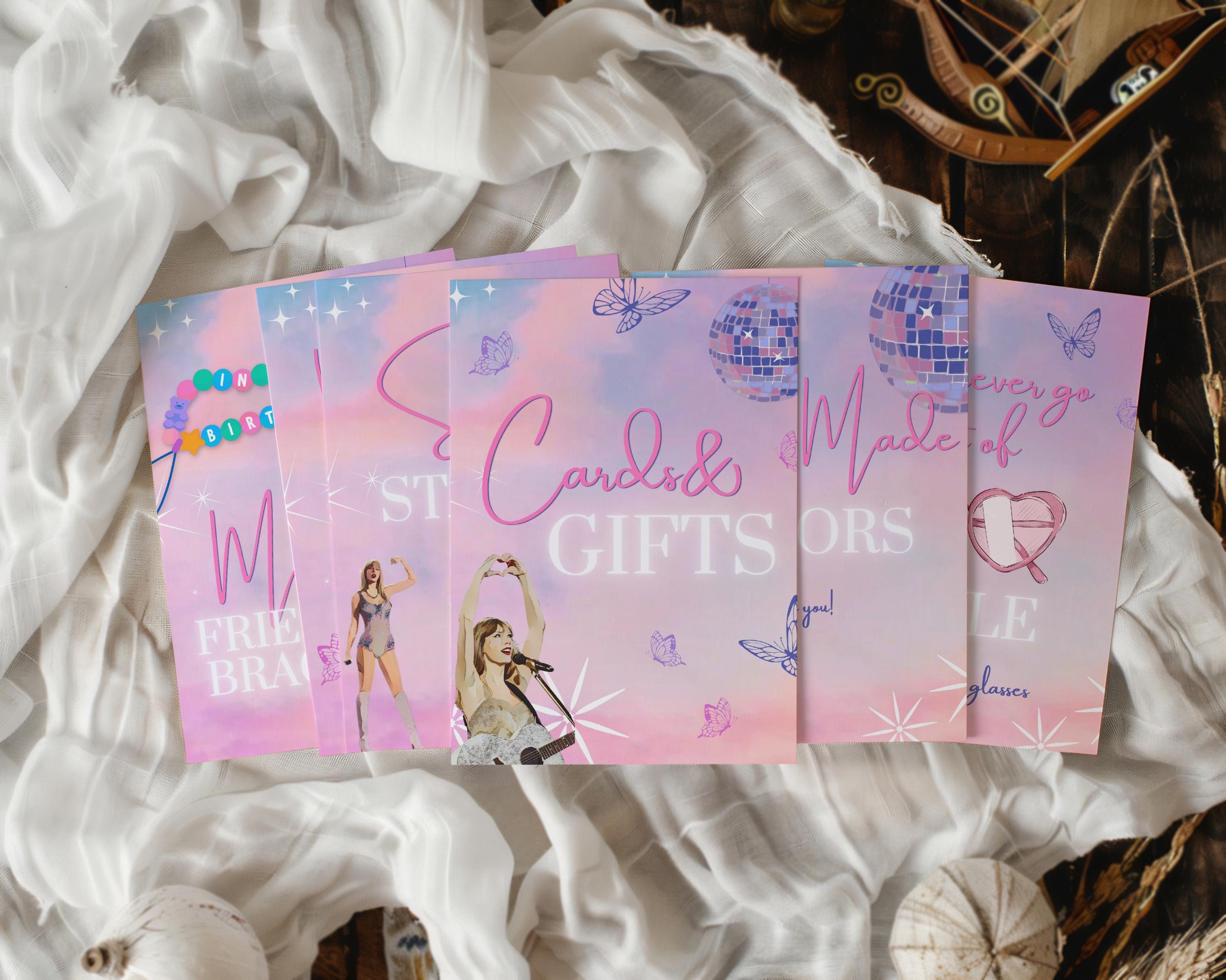 Taylor Swift Printable Eras Birthday Poster Bundle,in My Birthday Era ...