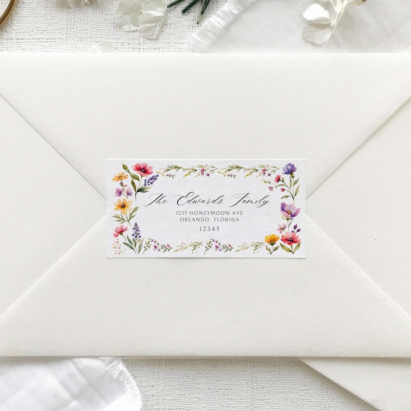 Wedding Address Labels - Etsy