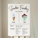 Ice Cream Sundae Menu,minimalist Sundae Funday, Wedding Birthday Event ...