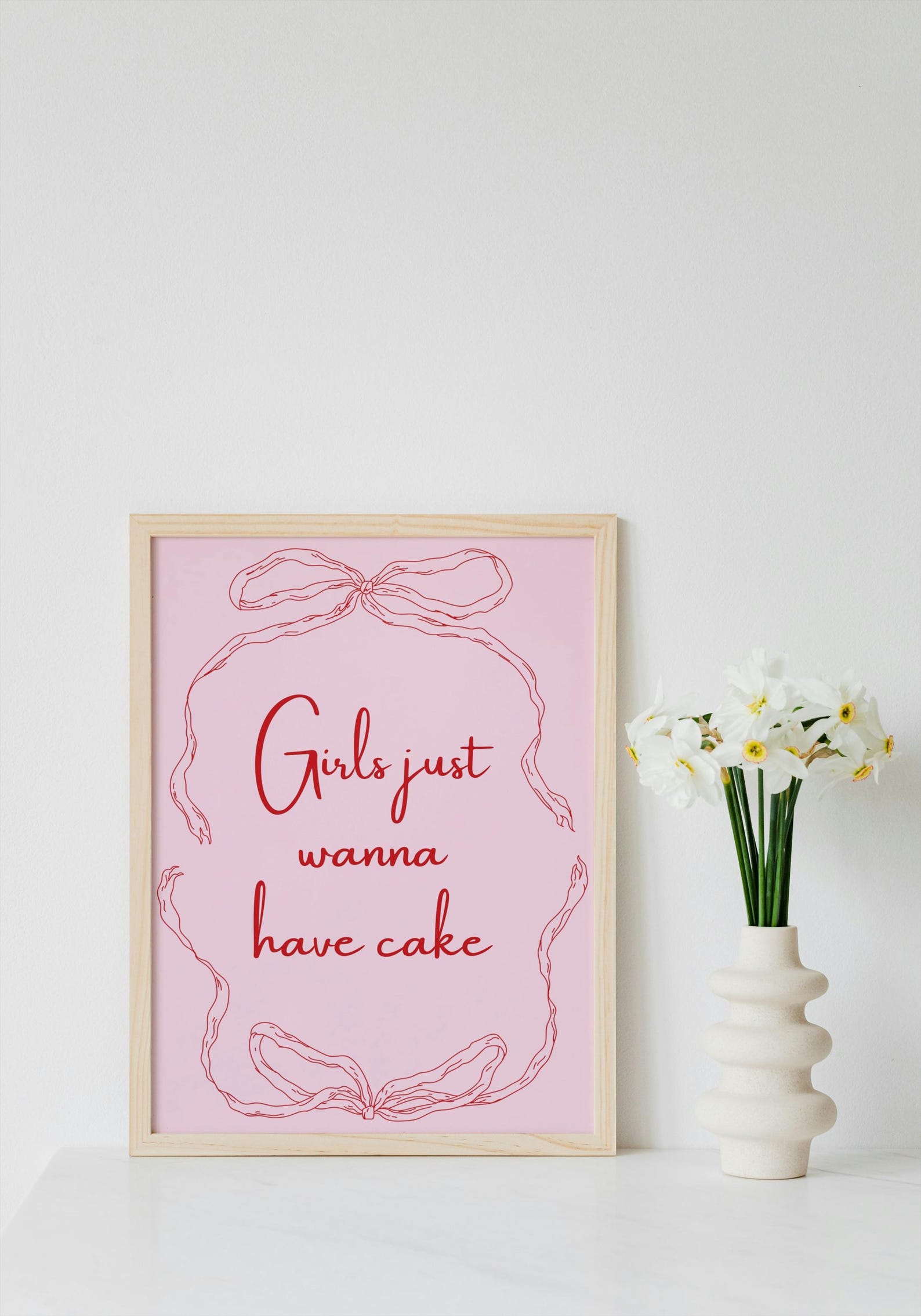 EDITABLE Pink Coquette Bow Sign for Baby Shower,red Bow Minimalist ...