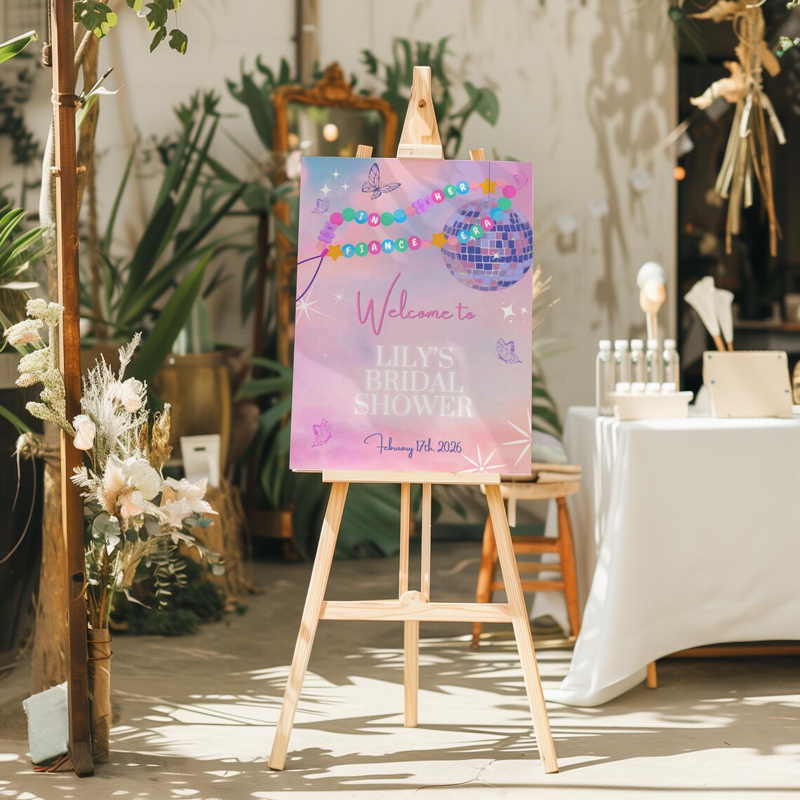 Editable Eras Bridal Shower Welcome Sign Template,taylor Swift Inspired ...