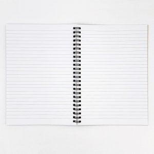 Spiral Notebook Fashion Illustration Fashion Girl Gift Fashion Art ...