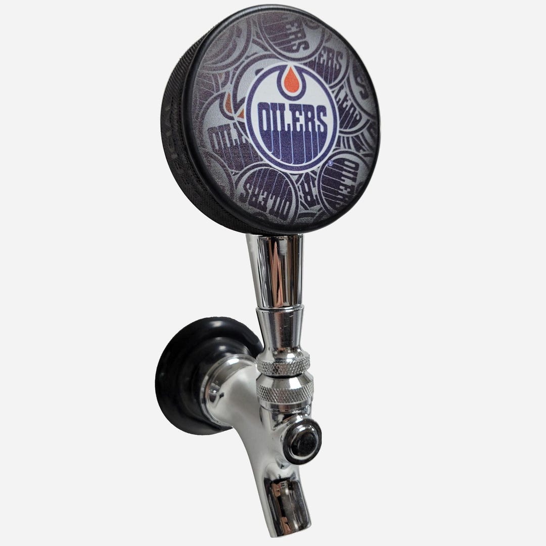 Edmonton Oilers Clone Series Hockey Puck Beer Tap Handle - Etsy