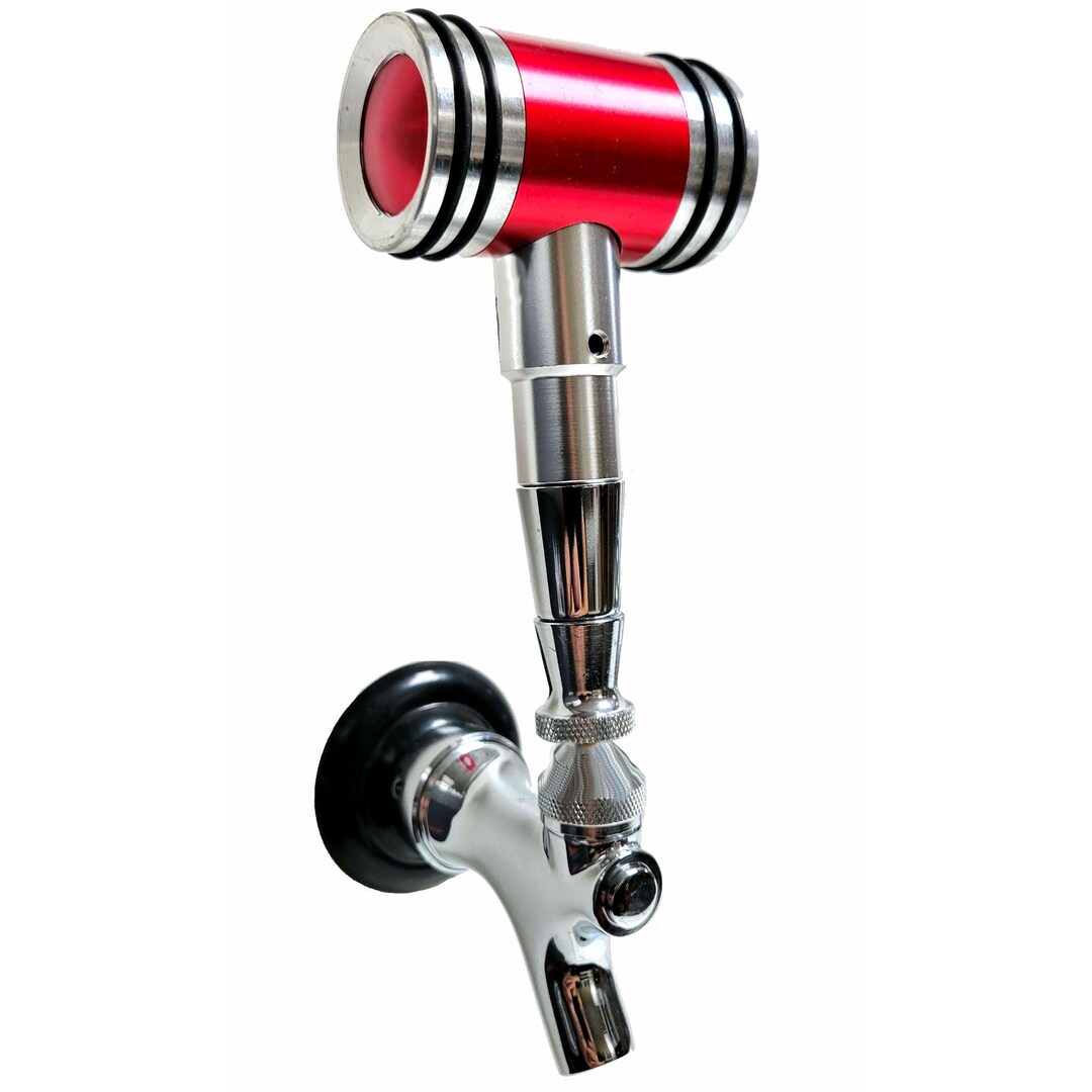 Speed Series Machined Red and Silver Gear Shifter Beer Tap Handle - Etsy