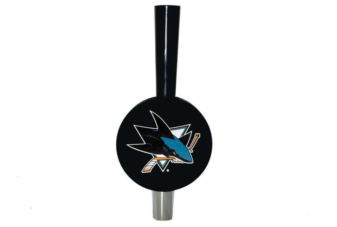 San Jose Sharks Tall-boy Hockey Puck Beer Tap Handle - Etsy