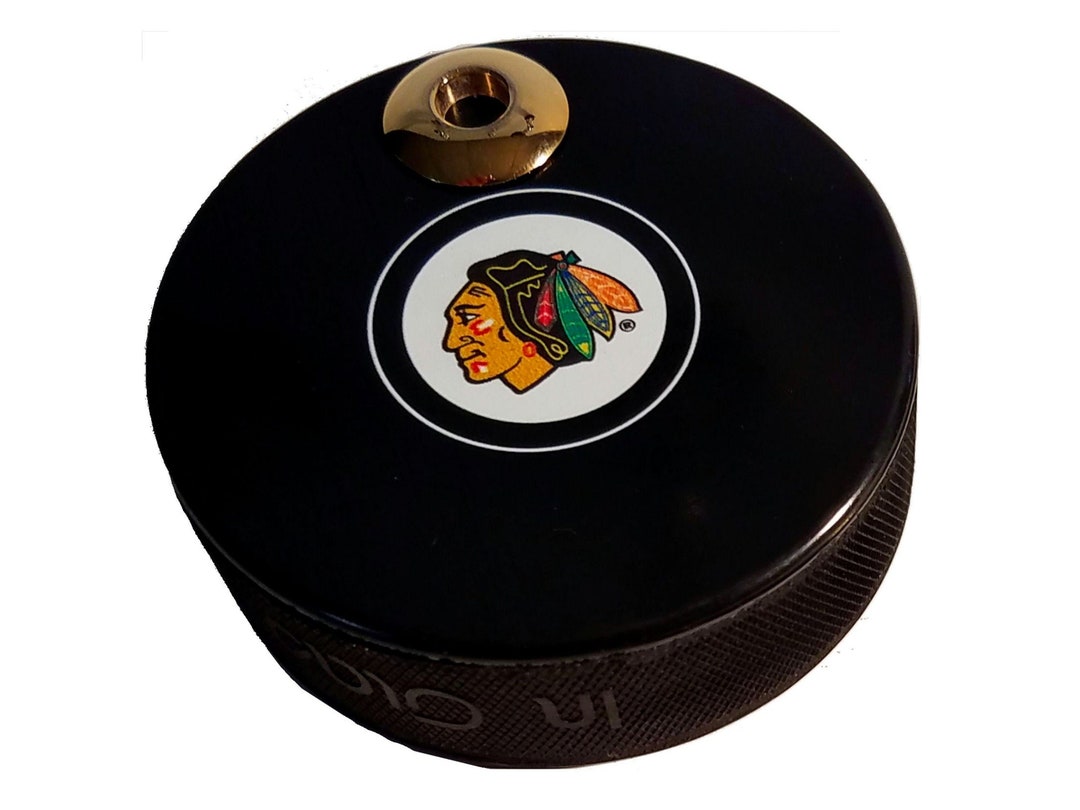 Chicago Blackhawks Auto Series Artisan Hockey Puck Desk Pen - Etsy