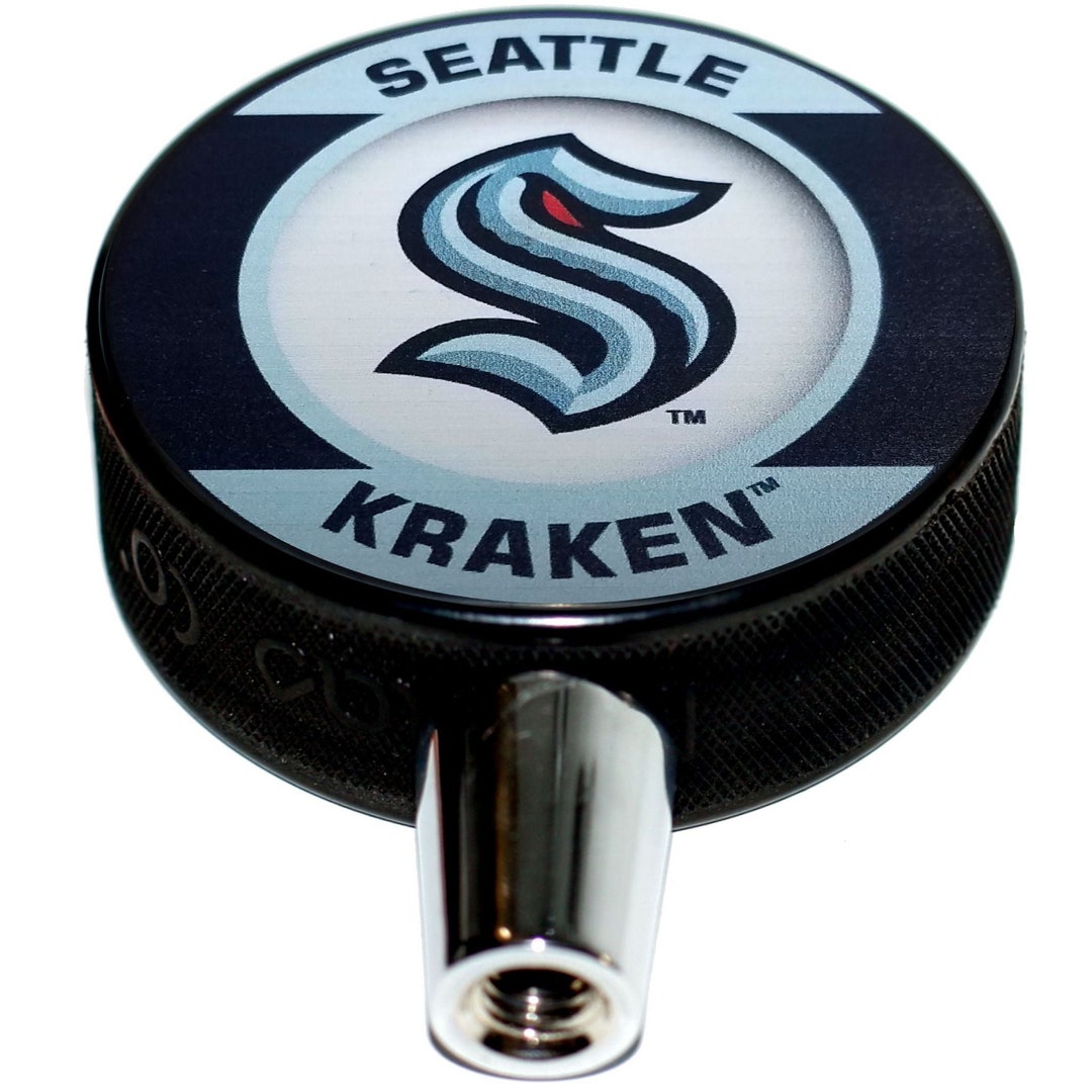 Seattle Kraken Retro Series Hockey Puck Beer Tap Handle - Etsy