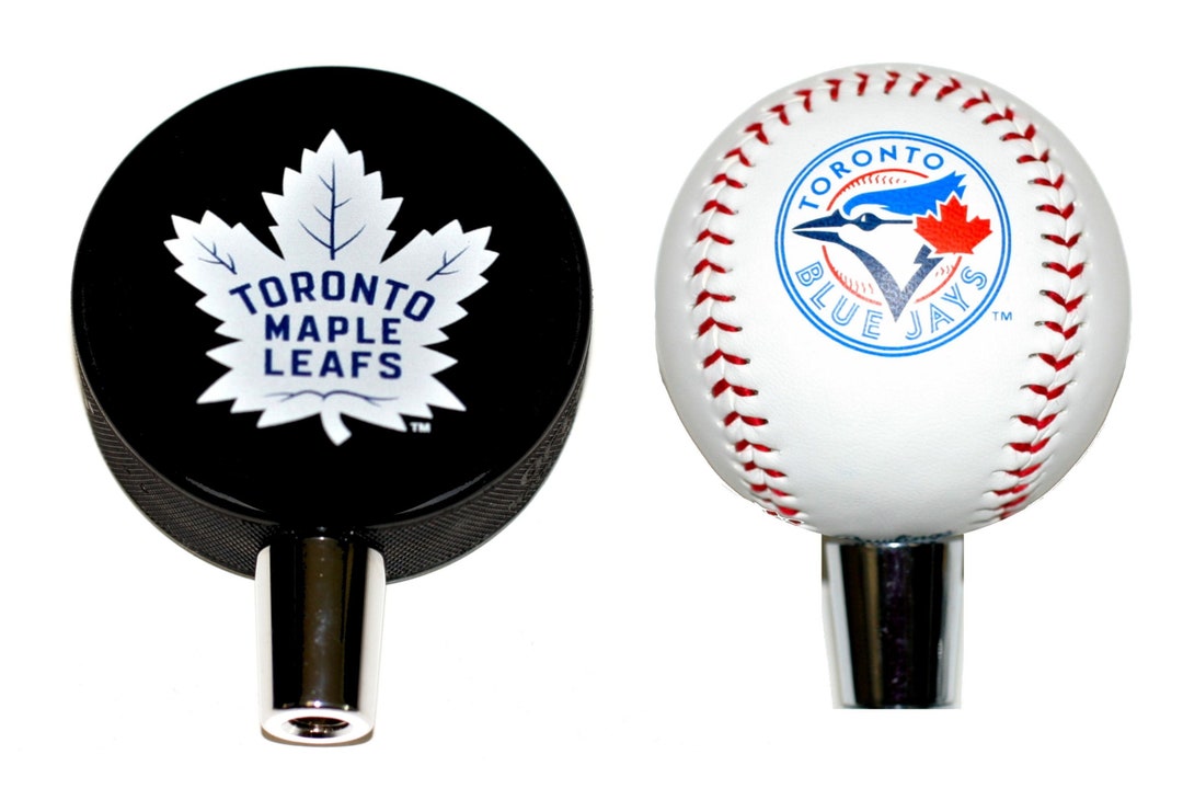 Toronto Maple Leafs Hockey Puck and Toronto Blue Jays Baseball - Etsy